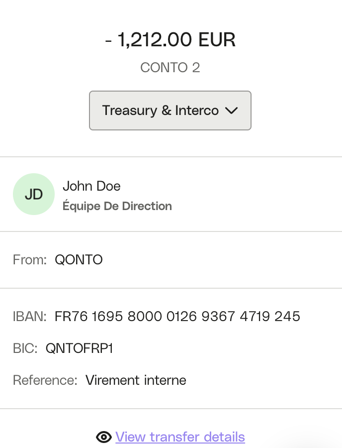 How to download a proof of transfer ? – Help Center